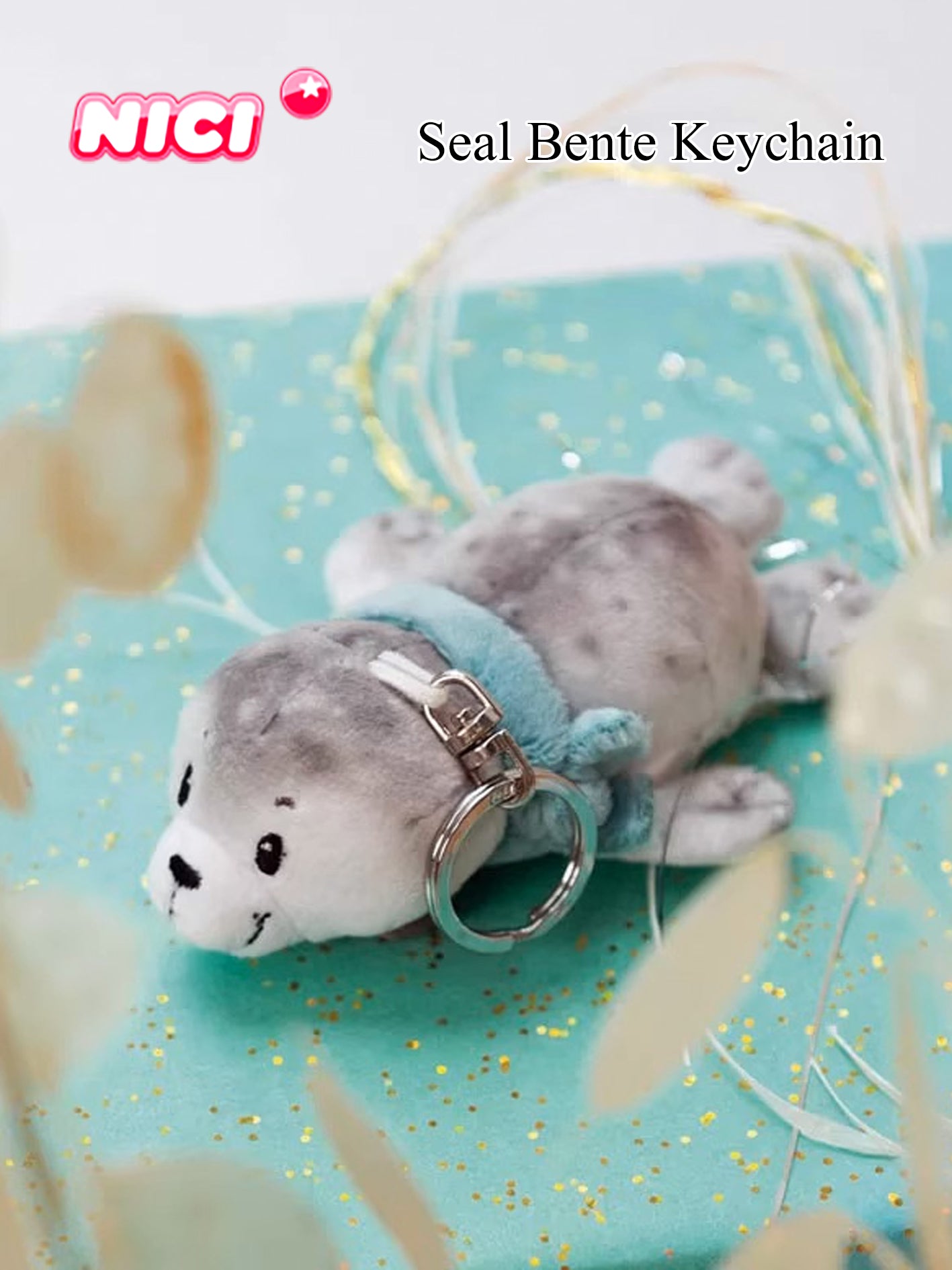 NICI Seal Bente Keychain – D2 LUXE BLOOMS