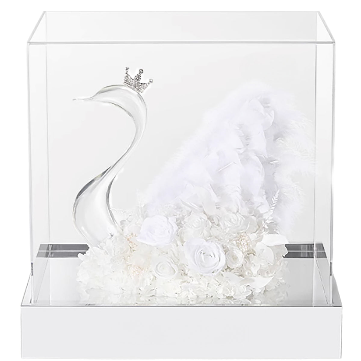 Celestial Swan Elegance 16in/41cm – D2 LUXE BLOOMS